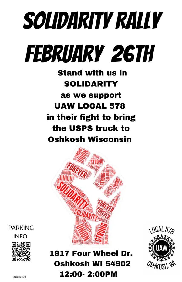 Solidarity Rally | UAW Local 578